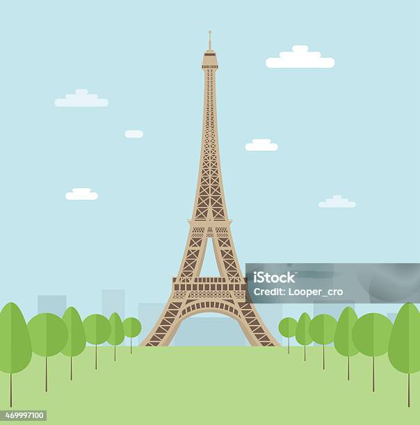 Eiffel Tower 에펠탑에 대한 스톡 벡터 아트 및 기타 이미지 에펠탑 파리 일 드 프랑스 일러스트레이션 Istock
