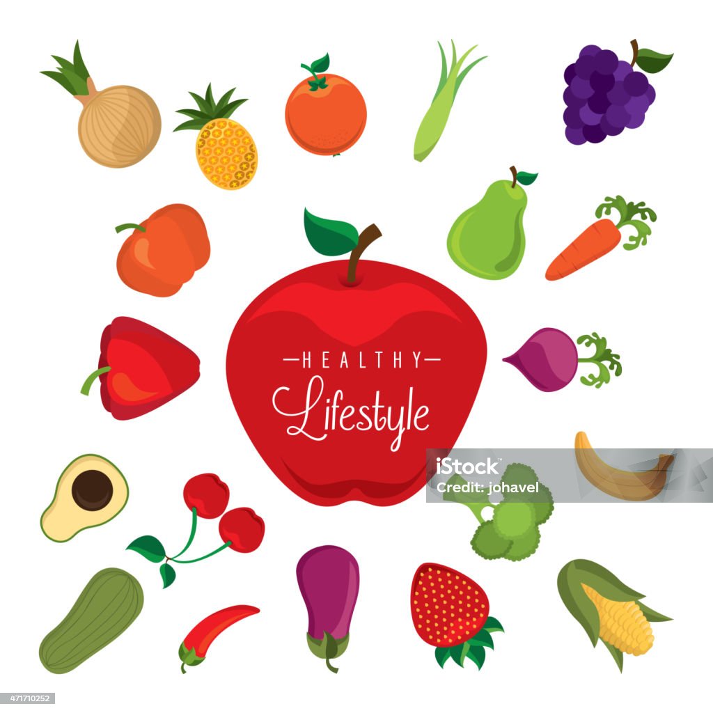 Healthy Lifestyle Stock Illustration Download Image Now 2015
