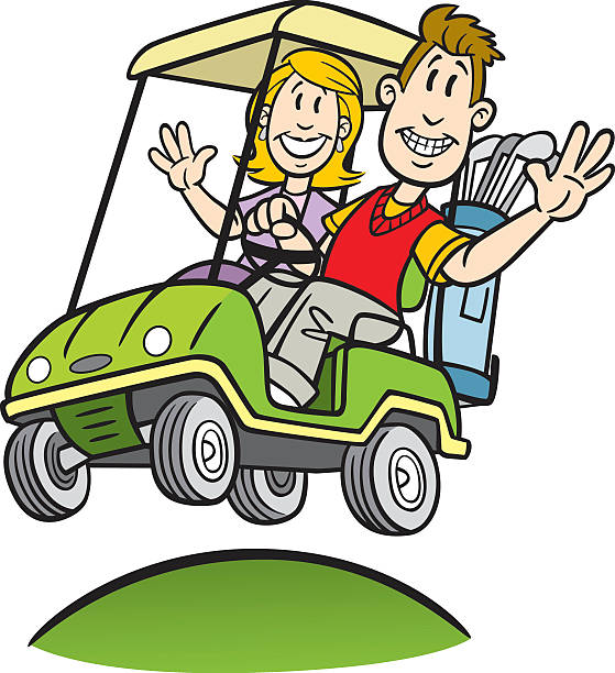 50 Funny Golf Cart Stock Illustrations Royalty Free Vector Graphics And Clip Art Istock