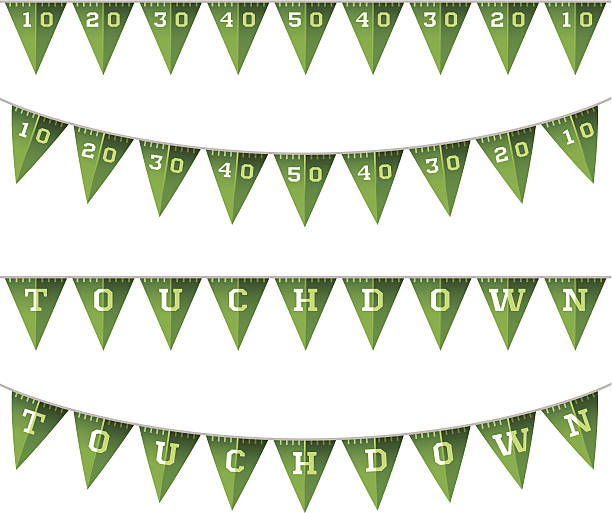 Touchdown Celebration Clipart Green