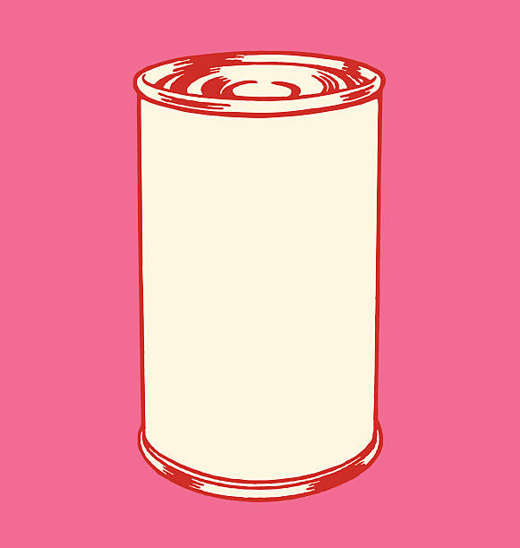 Blank Soup Can Clip Art