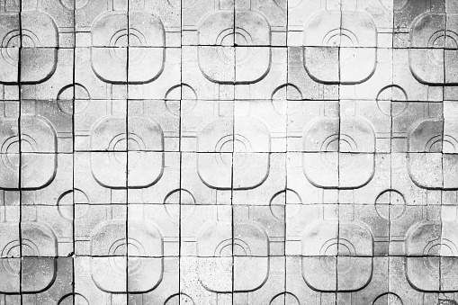 Latar Belakang Dinding Bata Putih Wallpaper Arsitektur Foto Stok