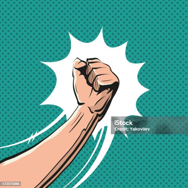 Fisticuff 만화책 벡터 일러스트 펀칭에 대한 스톡 벡터 아트 및 기타 이미지 펀칭 만화책 주먹 Istock