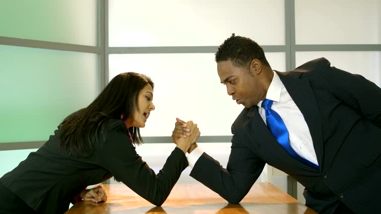 70 Man Vs Woman Arm Wrestling Stock Videos And Royalty Free Footage