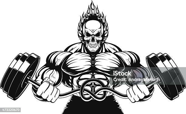 Bodybuilder 바벨 2015년에 대한 스톡 벡터 아트 및 기타 이미지 2015년 공사장 인부 귀여운 Istock