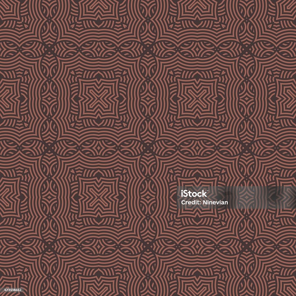 Ethnic Seamless Pattern Ornament Print Design Stock Illustration