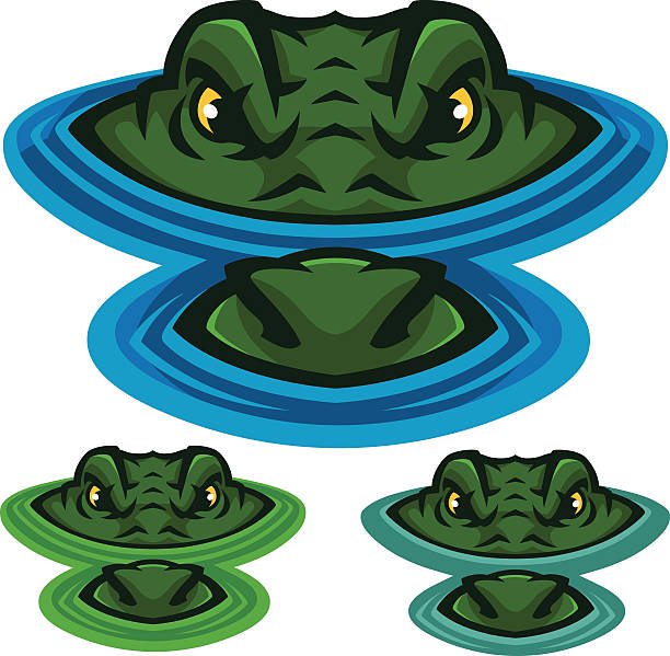 Angry alligator Clipart Vector PNG , SVG, EPS, PSD, AI