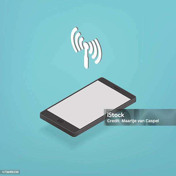 Ponsel Pintar Isometrik Dengan Wifi Sinyal Jaringan Nirkabel Flat D ... Ponsel Pintar Isometrik Dengan Wifi Sinyal Jaringan Nirkabel Flat D ...