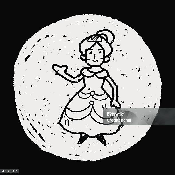 Princess 낙서 2015년에 대한 스톡 벡터 아트 및 기타 이미지 2015년 공주 귀여운 Istock