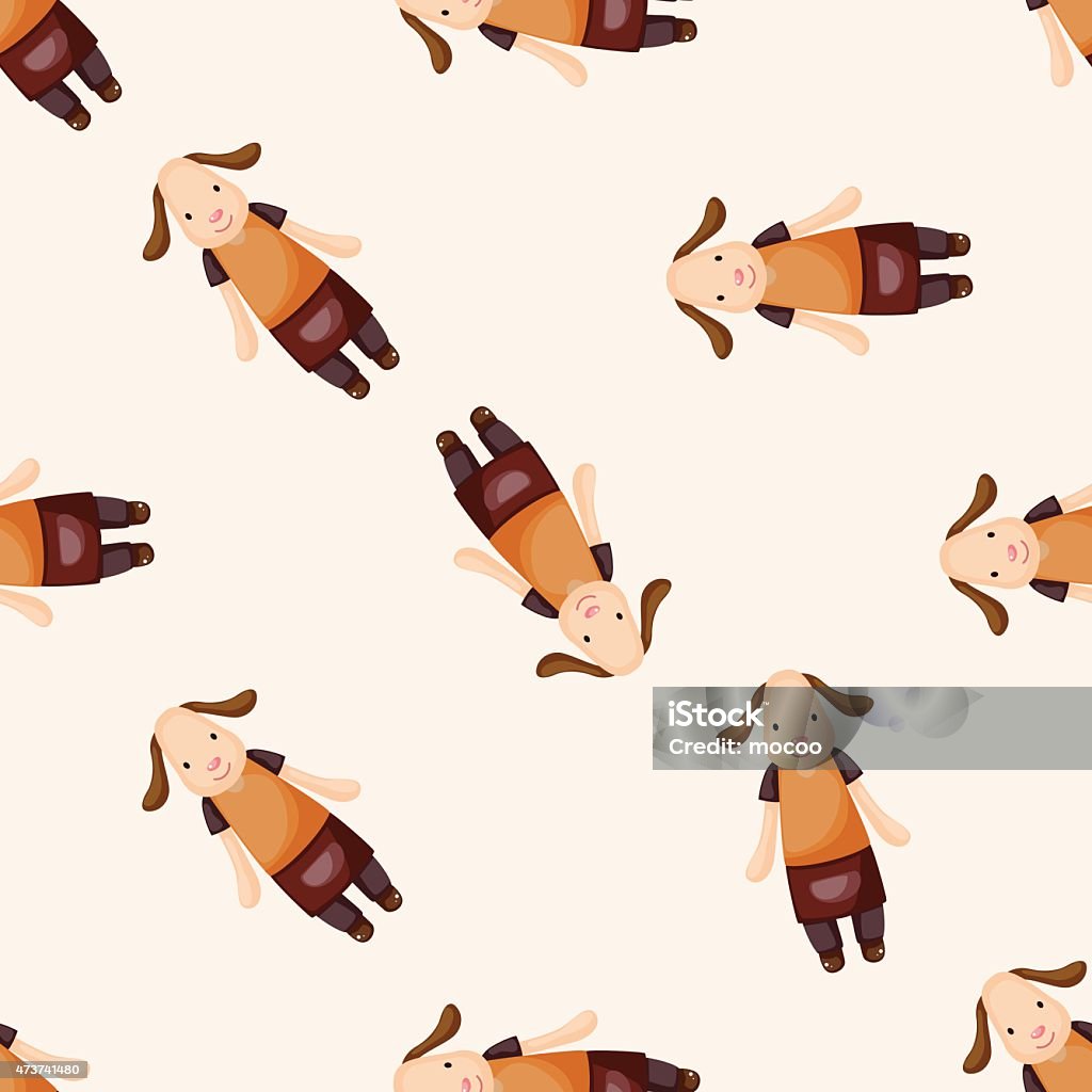 Animal Dog Waiter Cartoon Cartoon Seamless Pattern Background Stock ... Animal Dog Waiter Cartoon Cartoon Seamless Pattern Background Stock ...