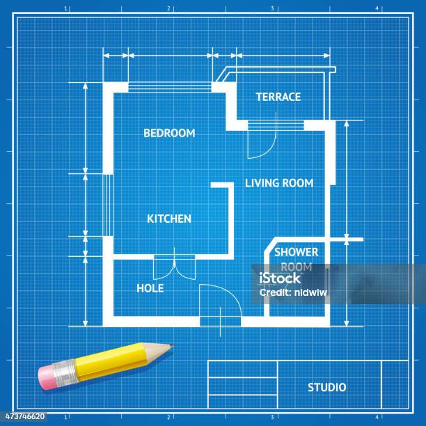 Latar Belakang Cetak Biru Arsitek Furnitur Vektor Desain Datar ... Latar Belakang Cetak Biru Arsitek Furnitur Vektor Desain Datar ...