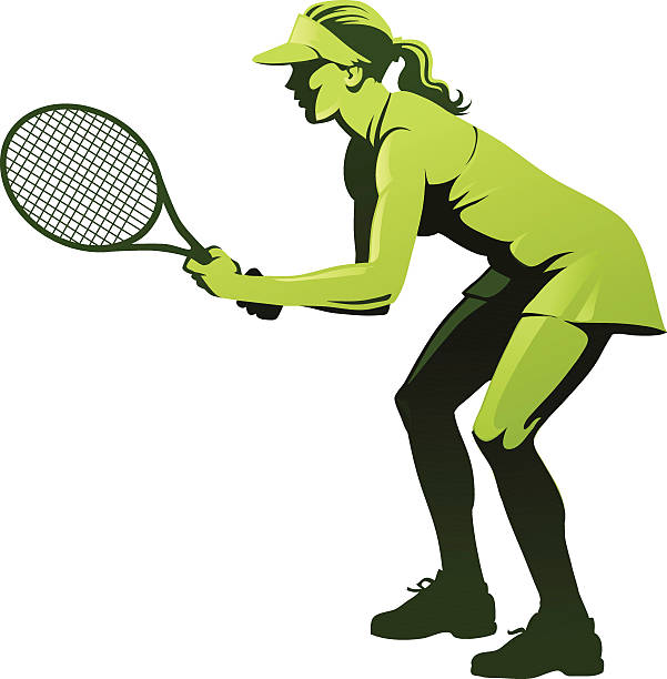 Girls Playing Tennis Clipart Free