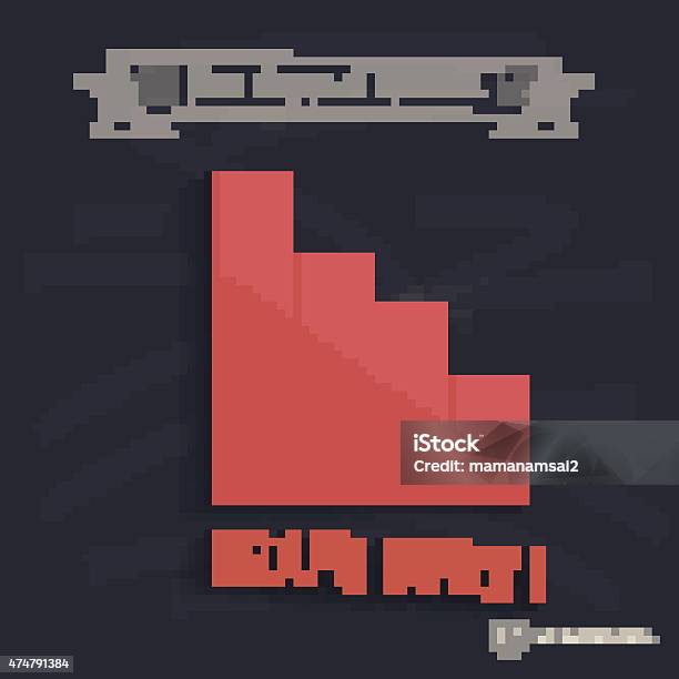 Graph Design On Blackboard Background Design Clean Vector向量圖形及更多2015年圖片
