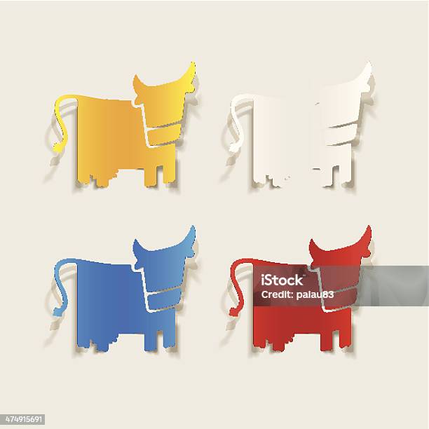 실감나는 디자인 요소 Cow 고기에 대한 스톡 벡터 아트 및 기타 이미지 고기 그림자 농업 Istock