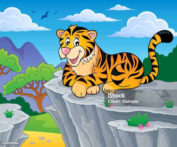 Tiger 테마 이미지 2 호랑이에 대한 스톡 벡터 아트 및 기타 이미지 호랑이 2015년 고양잇과 Istock