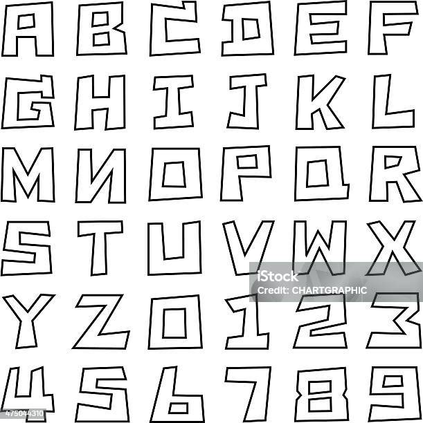 Square Uppercase Font Stock Illustration - Download Image Now - 2015 ... Square Uppercase Font Stock Illustration - Download Image Now - 2015 ...