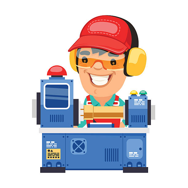 720 Lathe Machine Parts Stock Illustrations Royalty Free Vector
