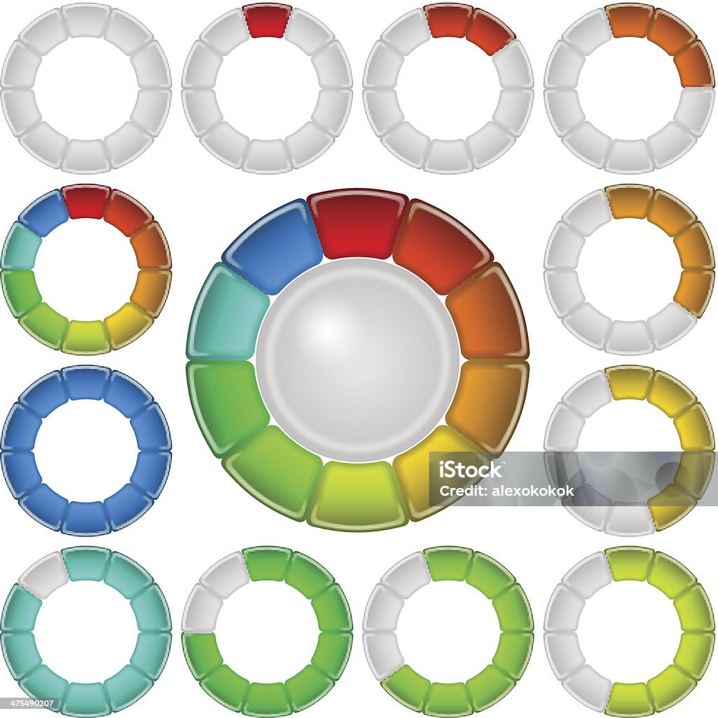 Progress Bars Set Round Stock Illustration - Download Image Now - Blue ... Progress Bars Set Round Stock Illustration - Download Image Now - Blue ...