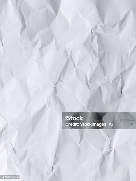 Tekstur Kertas Kusut Putih Untuk Latar Belakang Foto Stok Unduh
