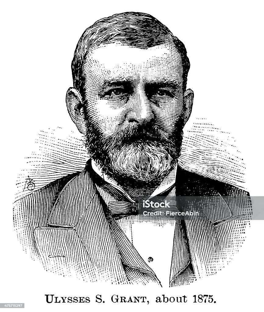 Ulysses S Grant Antique Engraved Portrait Stock Illustration - Download ... Ulysses S Grant Antique Engraved Portrait Stock Illustration - Download ...