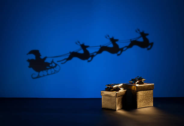 Free Stock Photo of Christmas sledge with blue and gold box | Download ...