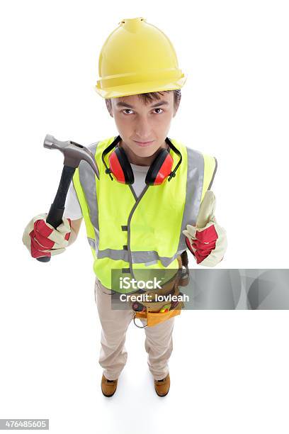 Builder 쥠 해머 최고야 승인 성공 건설 산업에 대한 스톡 사진 및 기타 이미지 건설 산업 Diy 건설업자 Istock