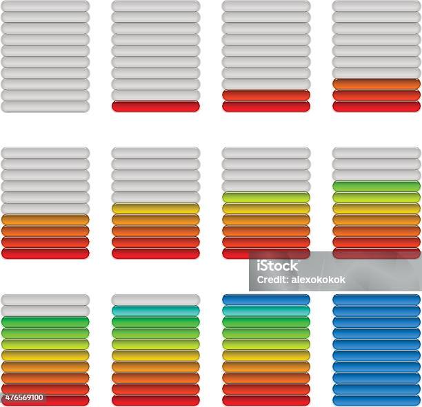 Progress Bars Set Stock Illustration - Download Image Now - 2015, Blue ... Progress Bars Set Stock Illustration - Download Image Now - 2015, Blue ...