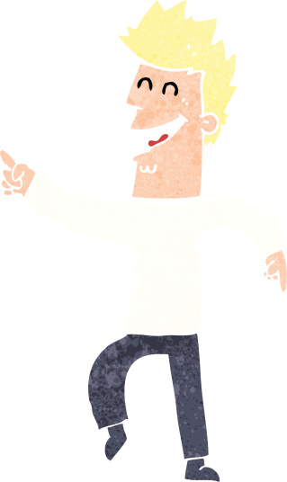 Cartoon Man Pointing And Laughing向量圖形及更多兒童圖片 兒童 剪貼畫 可愛 Istock