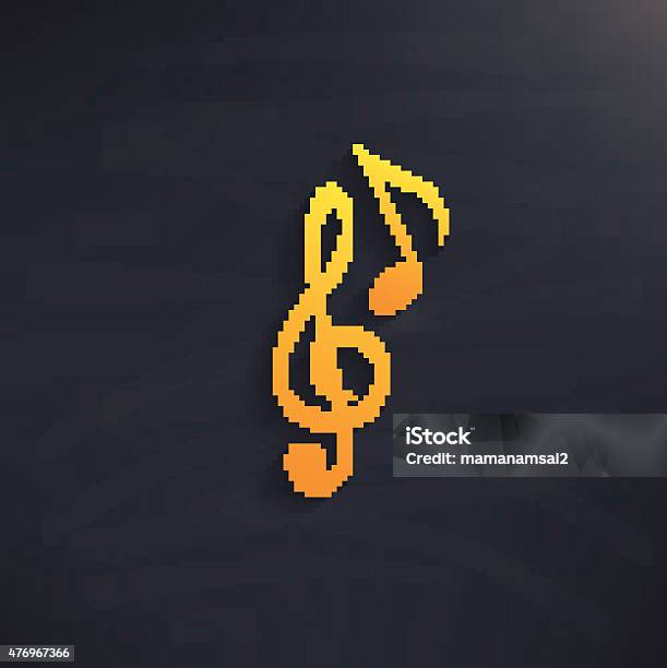 Song On Blackboard Background Clean Vector向量圖形及更多2015年圖片 2015年 唱 插圖