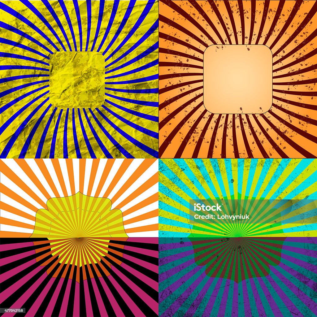 Fondo Grunge Retro Con Textura Con Sunburst Juego Vintage Rayos Del Sol