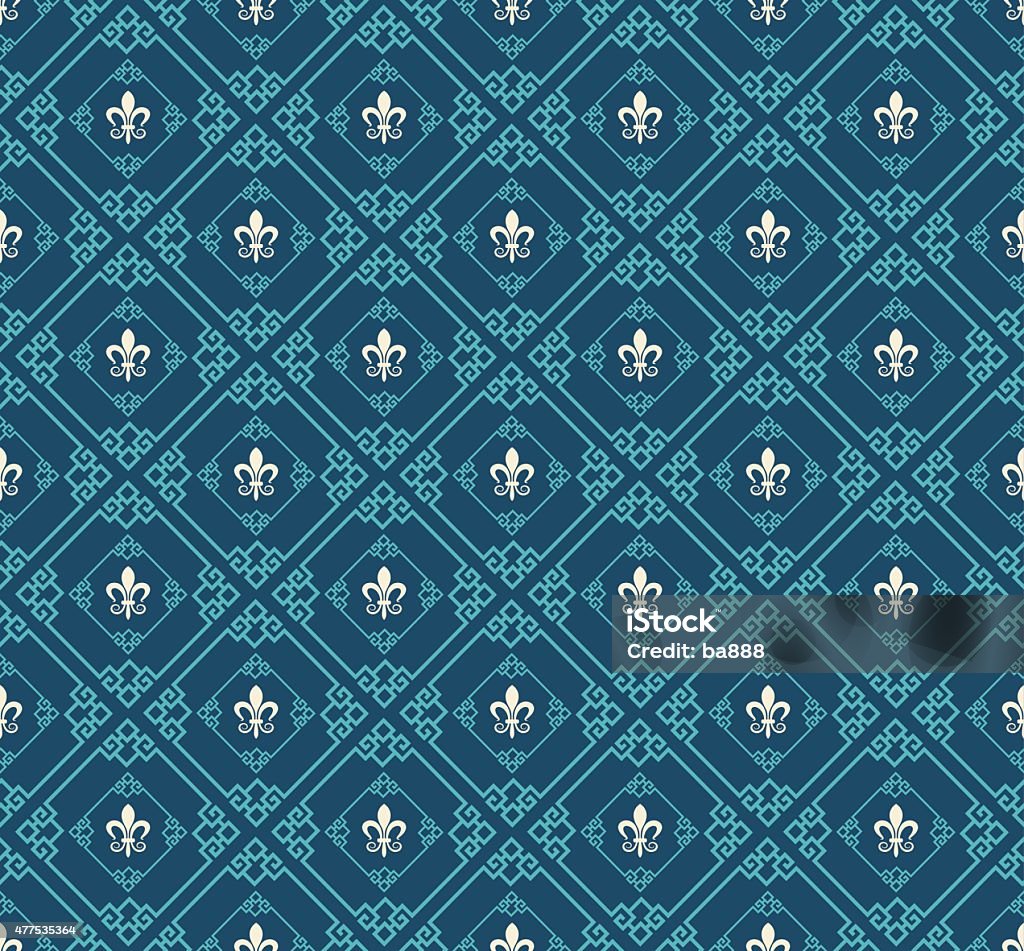 Asian Style Pattern Seamless Texture Stock Illustration Download