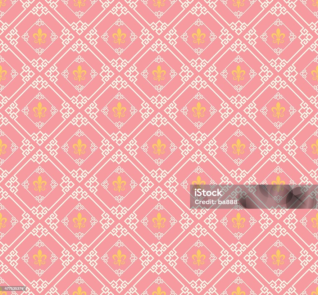 Asian Style Pattern Seamless Texture Stock Illustration Download