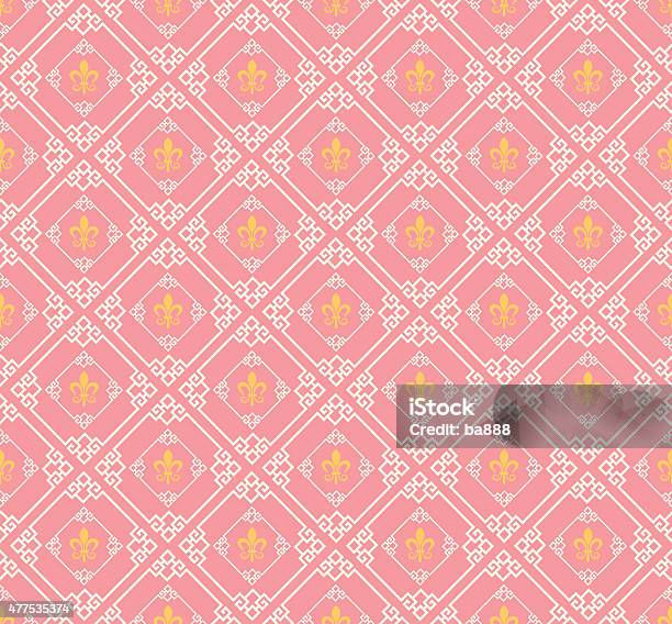 Asian Style Pattern Seamless Texture向量圖形及更多2015年圖片 2015年 一朵花 中國人
