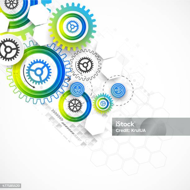 Abstract Technology Business Template Background向量圖形及更多2015年圖片 2015年