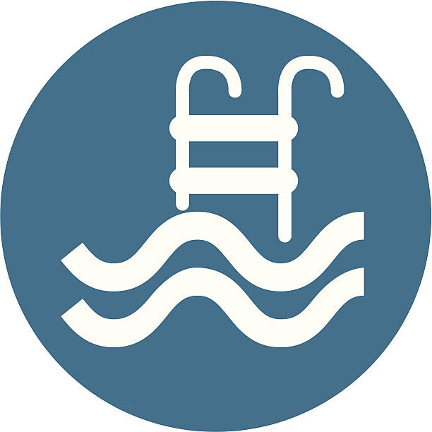 Swimming Pool Icon Vector
