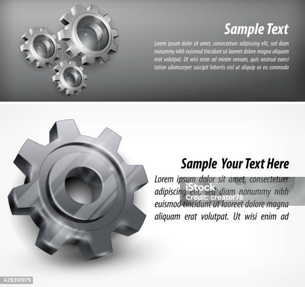 Gears 배경기술 0명에 대한 스톡 벡터 아트 및 기타 이미지 0명 금속 기계 부분 Istock