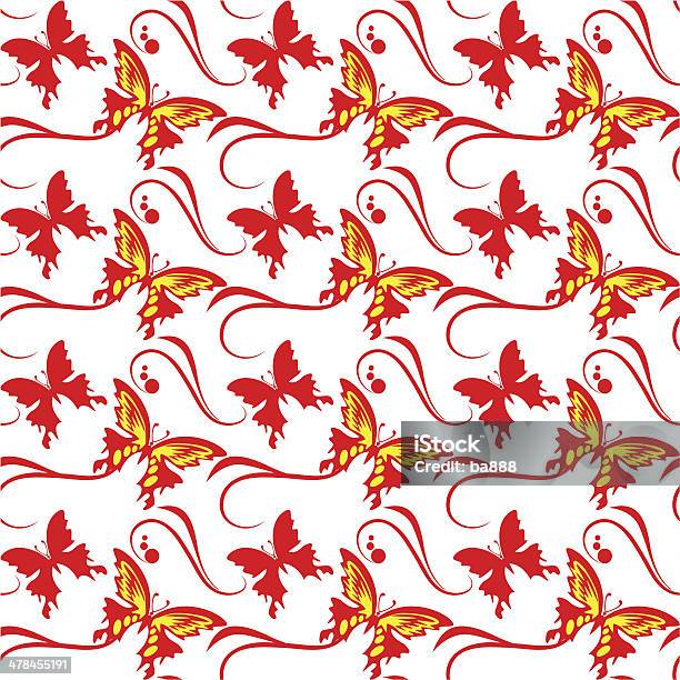 Vector Floral Background Seamless Pattern Wallpaper向量圖形及更多一朵花圖片 Istock