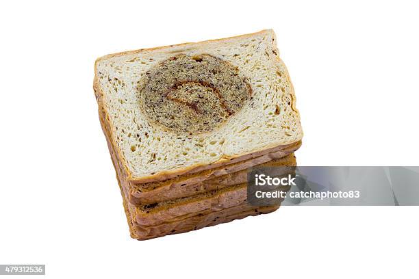 Slice Of 식빵 격리 흰색 배경의 0명에 대한 스톡 사진 및 기타 이미지 0명 2015년 갈색 Istock