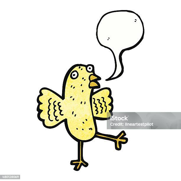 Cartoon Tweeting Bird Stock Illustration Download Image Now Bird