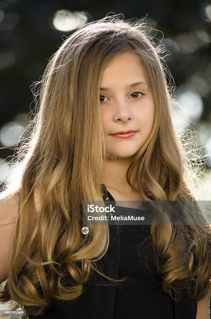 Photo Libre De Droit De Belle Fille Avec Les Cheveux Longs Banque D