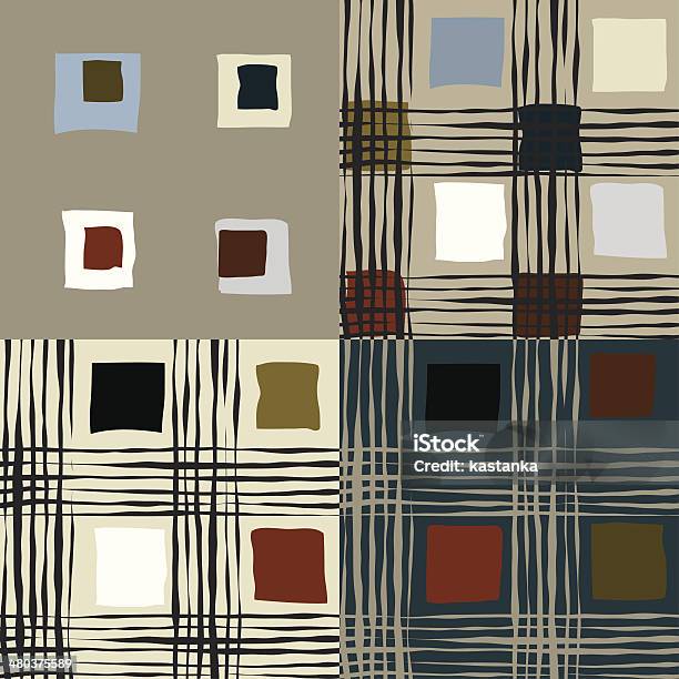 Checkered Patterns向量圖形及更多具有特定質地圖片 具有特定質地 式樣 復古風格 Istock