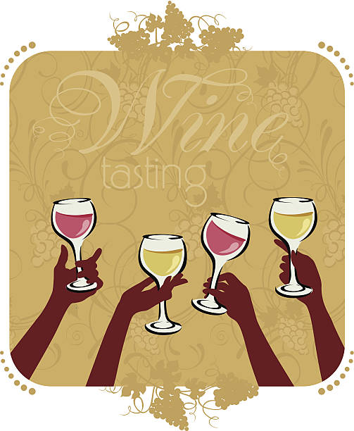 Wine Tasting Party Clip Art