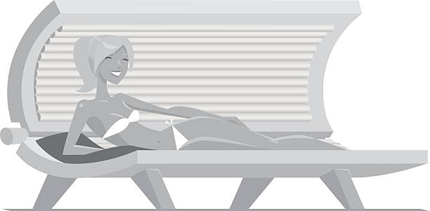 80 Indoor Tanning Bed Stock Illustrations Royalty Free Vector