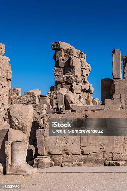 Karnak 관자놀이 이집트 룩소르 2015년에 대한 스톡 사진 및 기타 이미지 2015년 건축 고고학 Istock