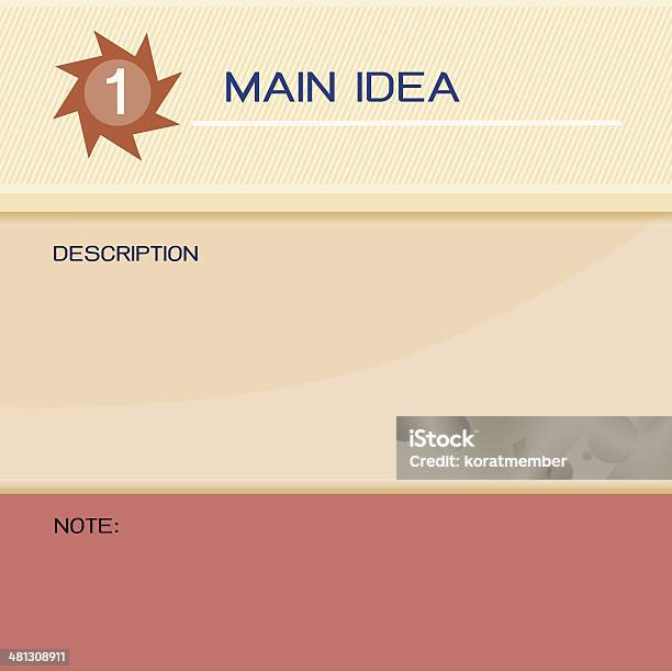 Presentation Theme Template向量圖形及更多一個物體圖片 一個物體 信息圖形 創作性 Istock