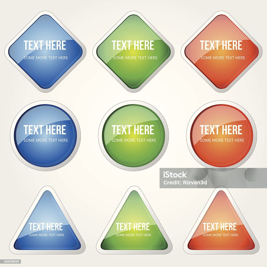 Glossy Shiny Button Icon Set Stock Illustration - Download Image Now ... Glossy Shiny Button Icon Set Stock Illustration - Download Image Now ...