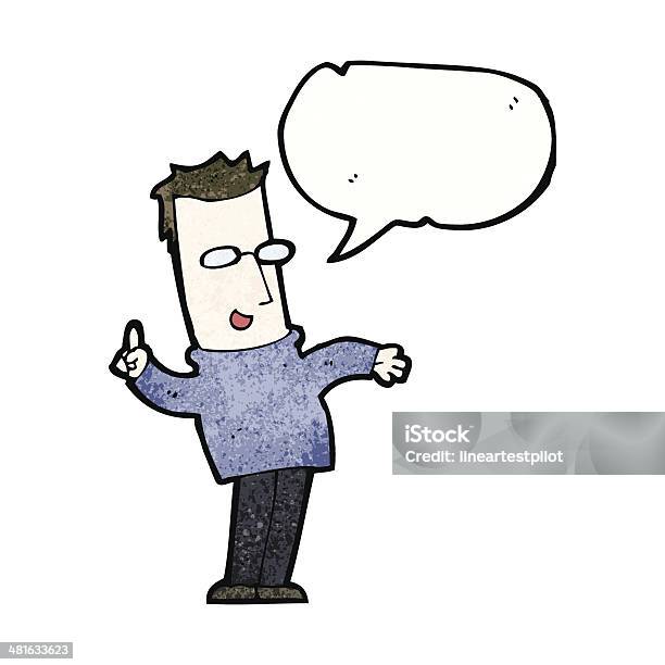 Cartoon Man With Idea向量圖形及更多兒童圖片 兒童 剪貼畫 可愛 Istock