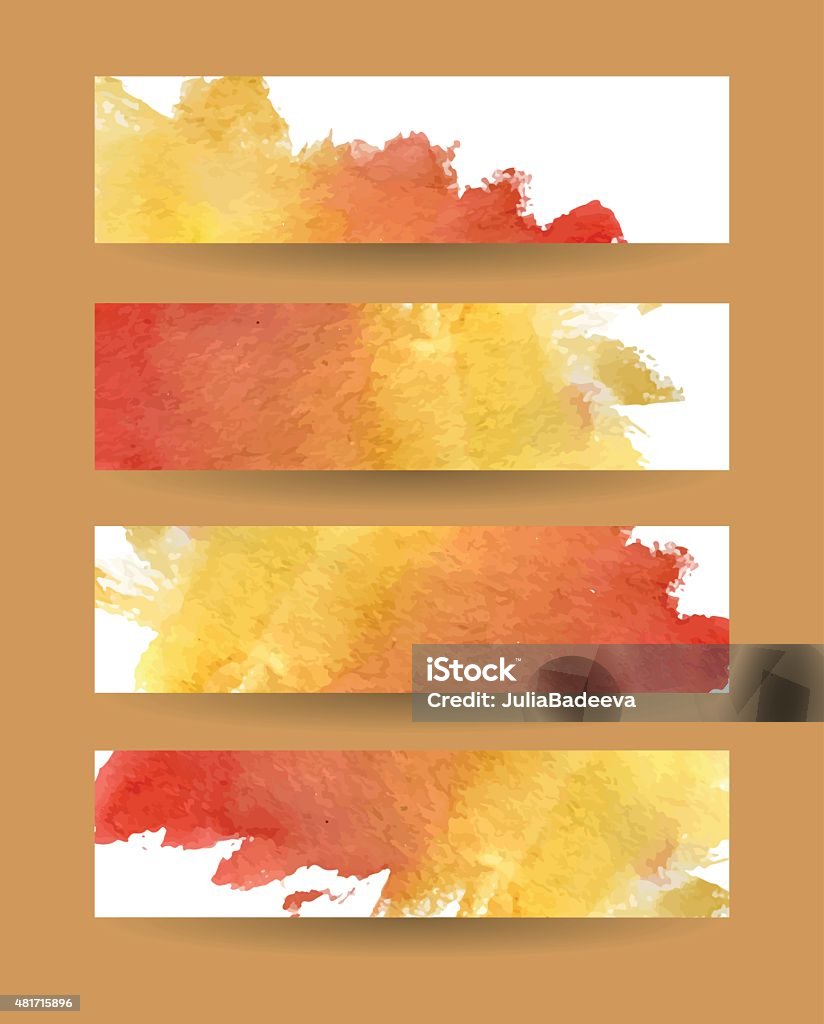 Ilustración de Acuarela Conjunto De Banners y más Vectores Libres de ... Ilustración de Acuarela Conjunto De Banners y más Vectores Libres de ...