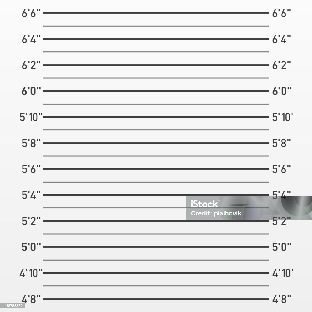 Police Lineup Or Mugshot Background Stock Illustration Download Image