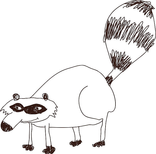 6 200 Dibujos De Mapaches Fotografías De Stock Fotos E Imágenes
